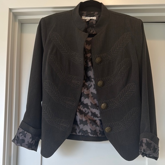 CAbi | Jackets & Coats | Cabi Vintage Military Style Jacket 2 Xs Small ...